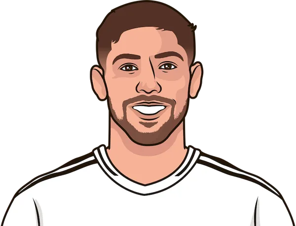 Valverde Key Passes | StatMuse