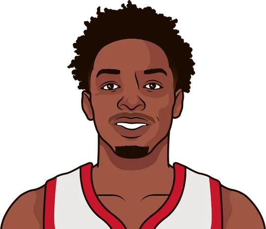 Jae'Sean Tate - Houston Rockets Small Forward | StatMuse
