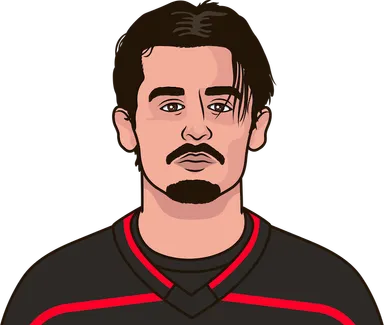 Jacob Slavin Stats Last 24 Games | StatMuse